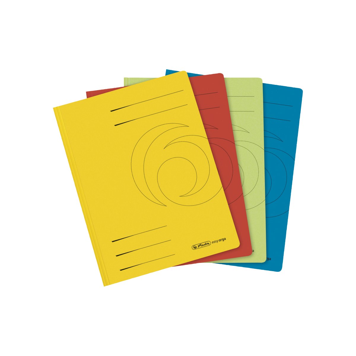 Einschlagmappe A4 Recycling intensiv blau - Herlitz
