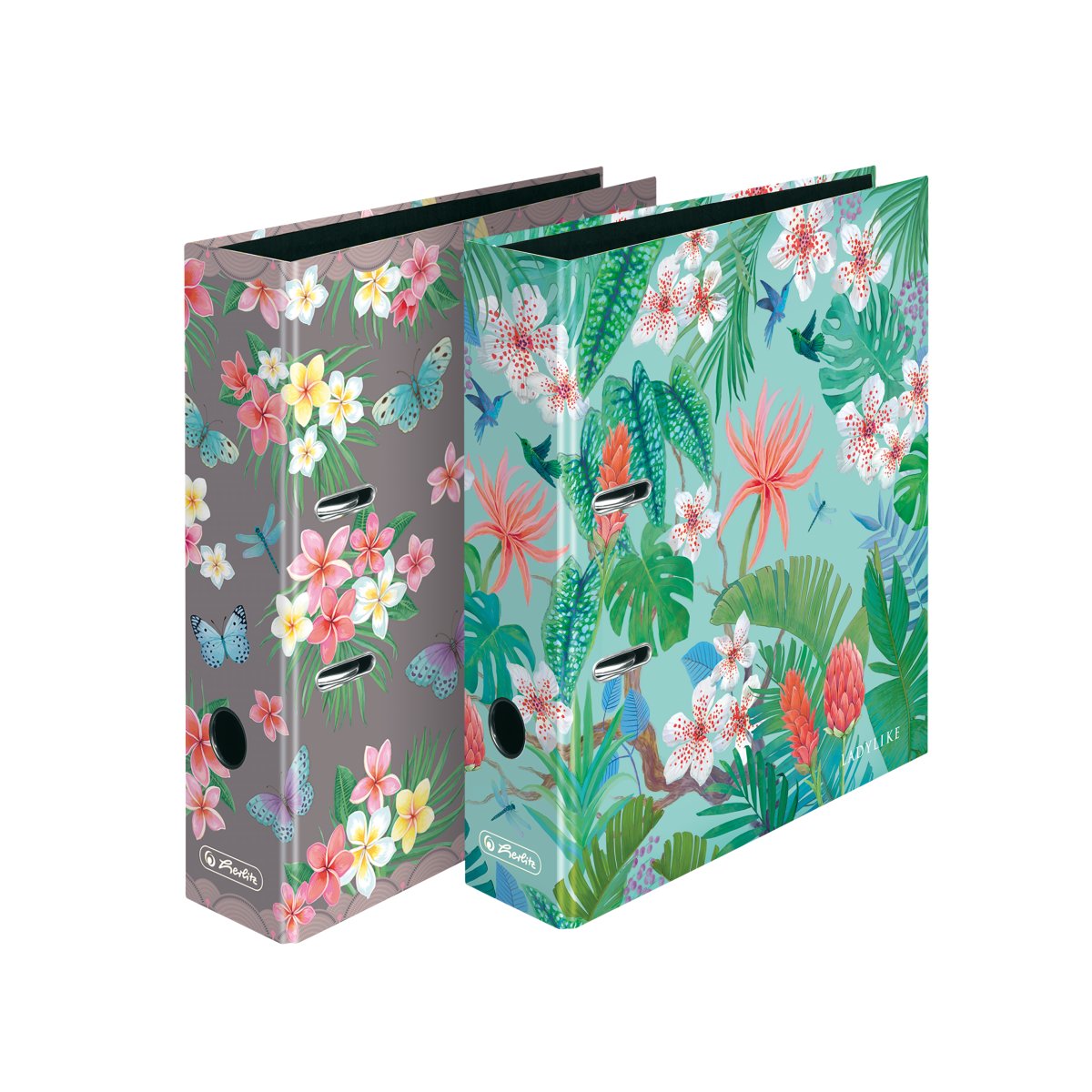 Ordner maX.file A4 8cm Ladylike sortiert - Herlitz