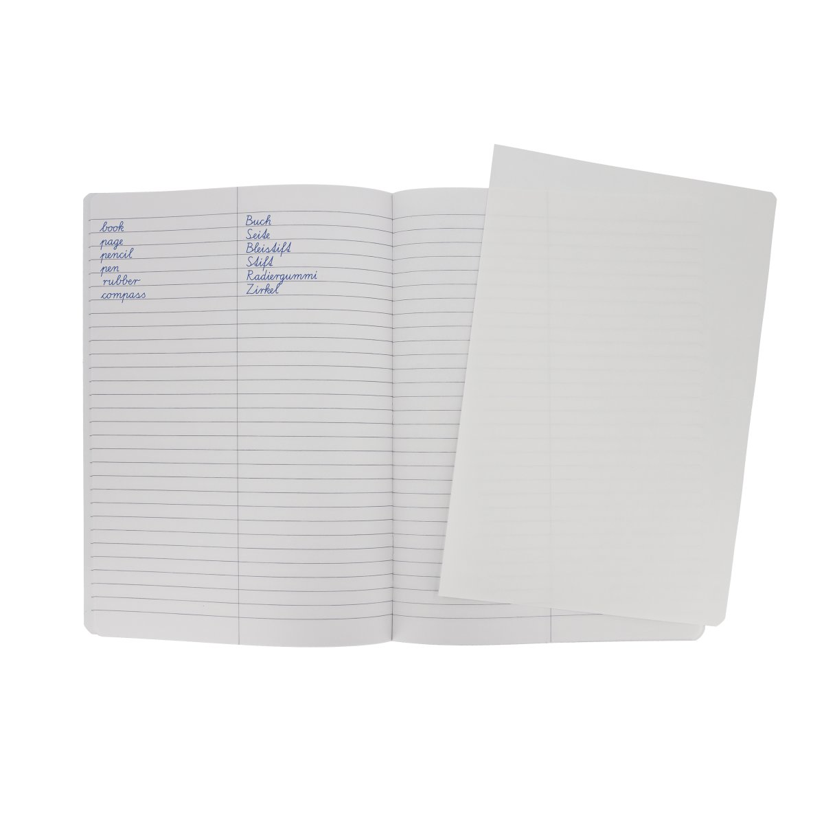 Vokabelheft A4 32 Blatt FSC Mix Lineatur 53 1 Motiv - Herlitz