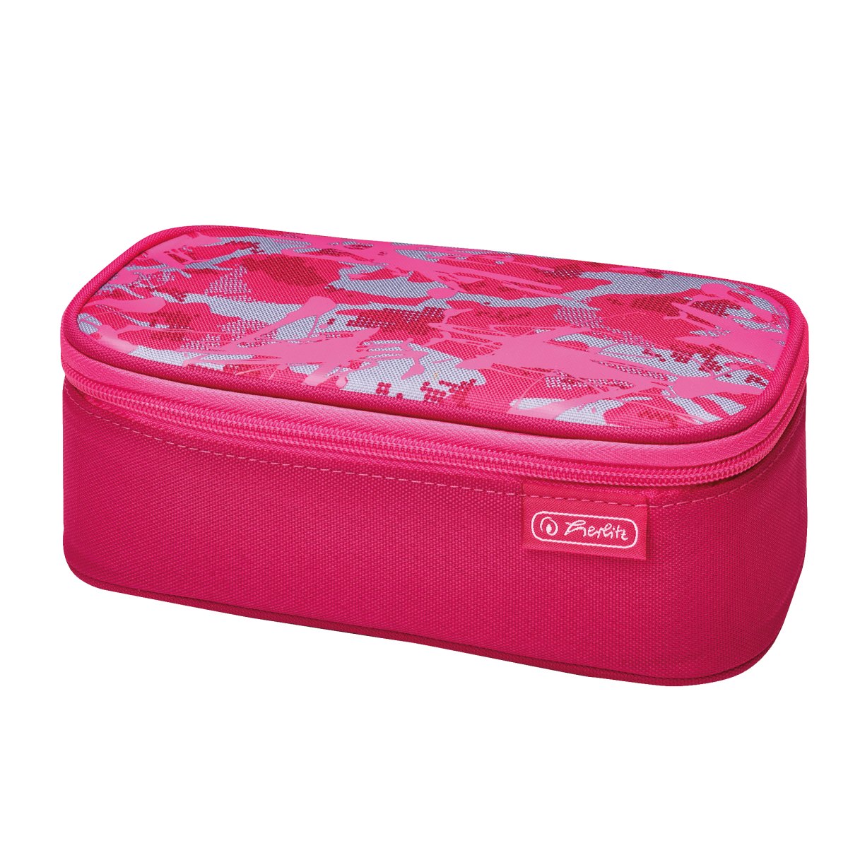 pencil pouch beatBox Camouflage pink - Herlitz