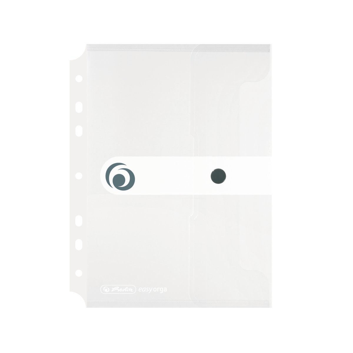 document folder PP A5 for filing transparent colourless - Herlitz