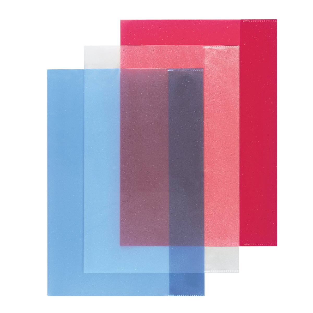 exercise book cover A4 assorted colours 3 pieces - Herlitz