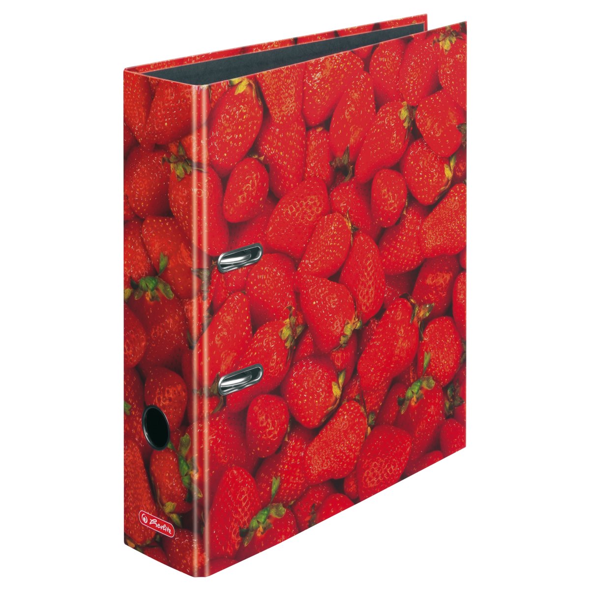 lever arch file maX.file A4 8cm Strawberrys - Herlitz