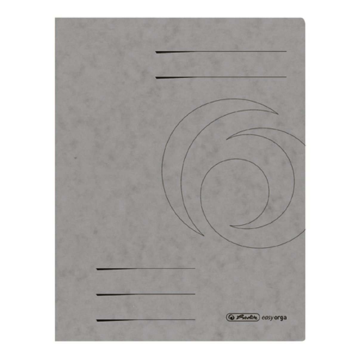 flat file A4 cardboard Quality grey - Herlitz