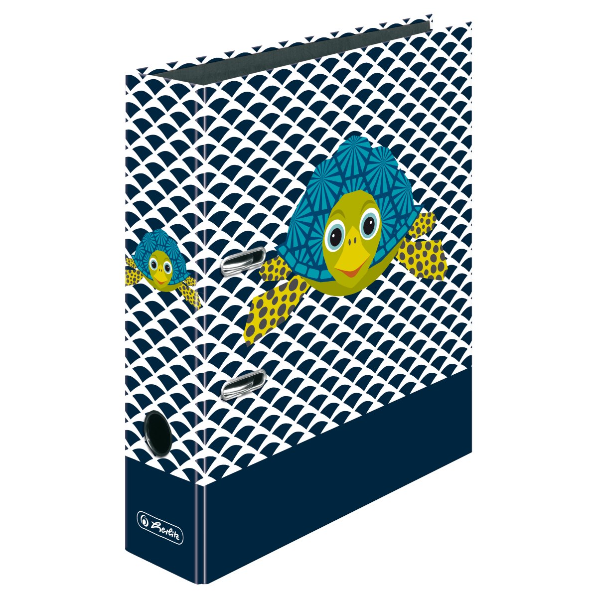 lever arch file maX.file A4 8cm Cute Animals Turtle - Herlitz