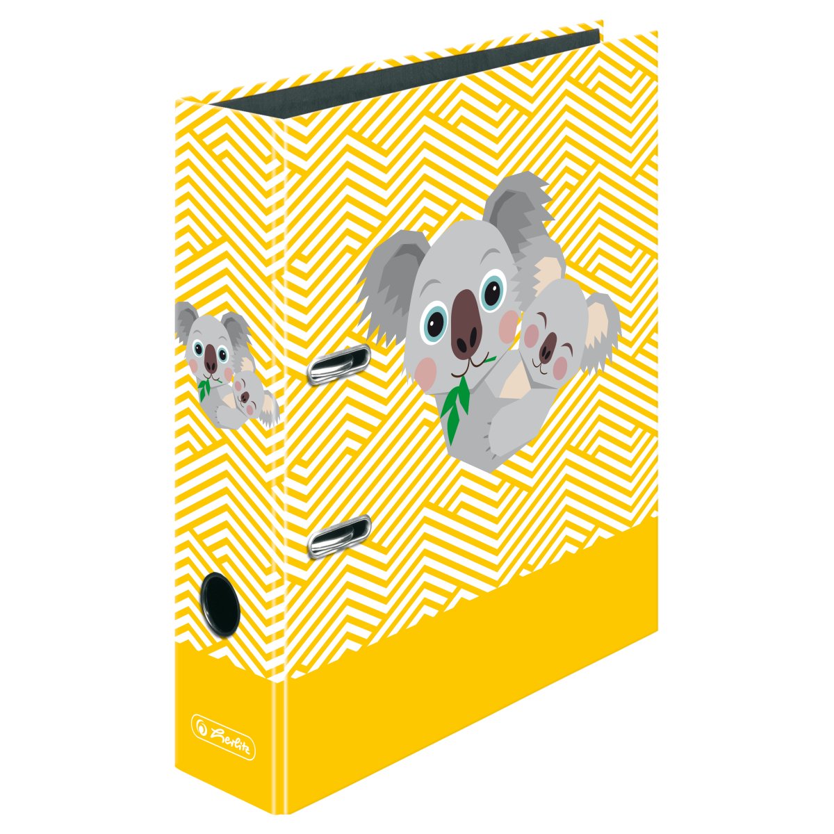 lever arch file maX.file A4 8cm Cute Animals Koala - Herlitz