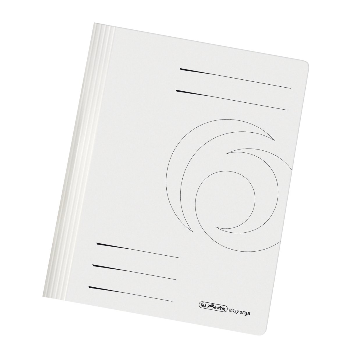 flat file A4 cardboard intense white - Herlitz